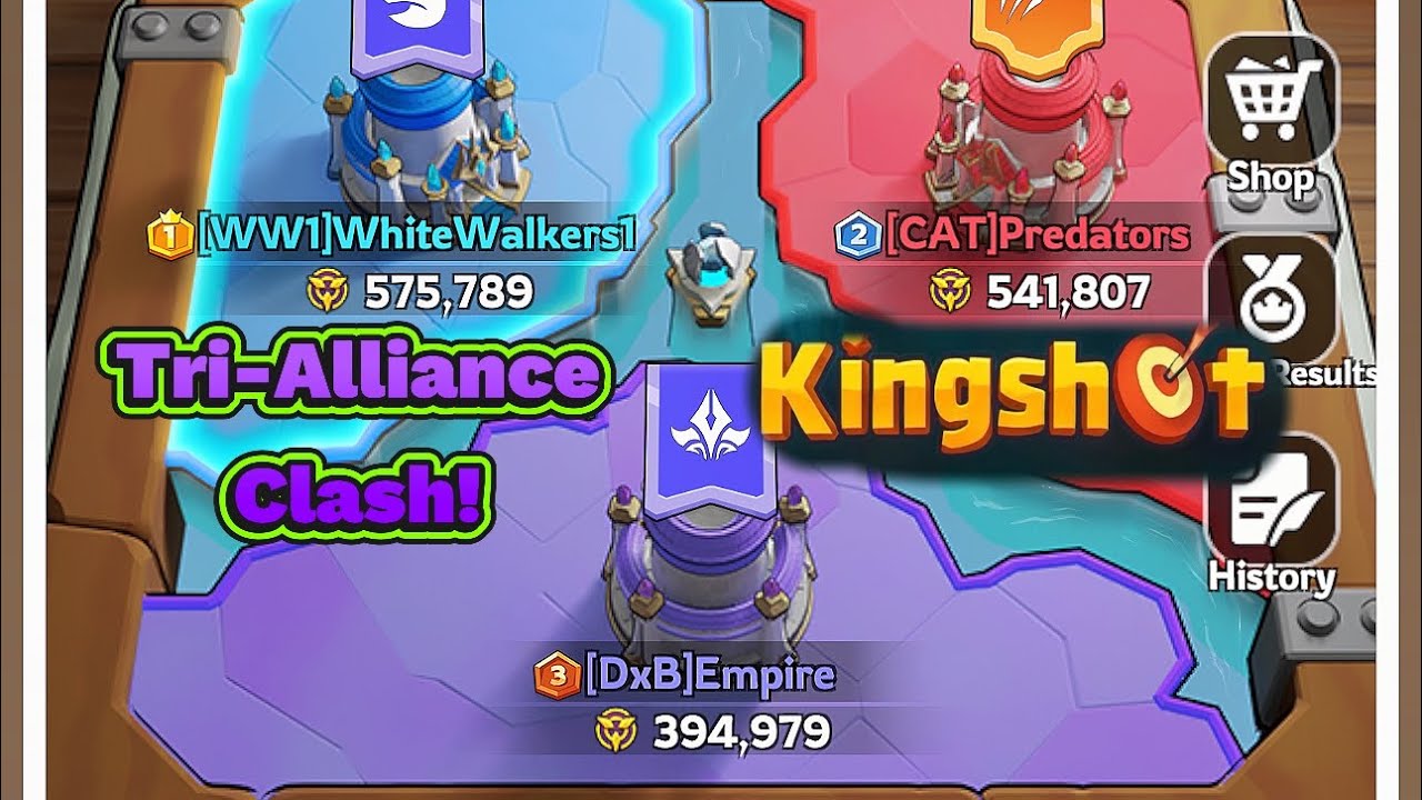 🔥 FULL TRI-ALLIANCE CLASH in KINGSHOT! Raw UNEDITED footage. # ...
