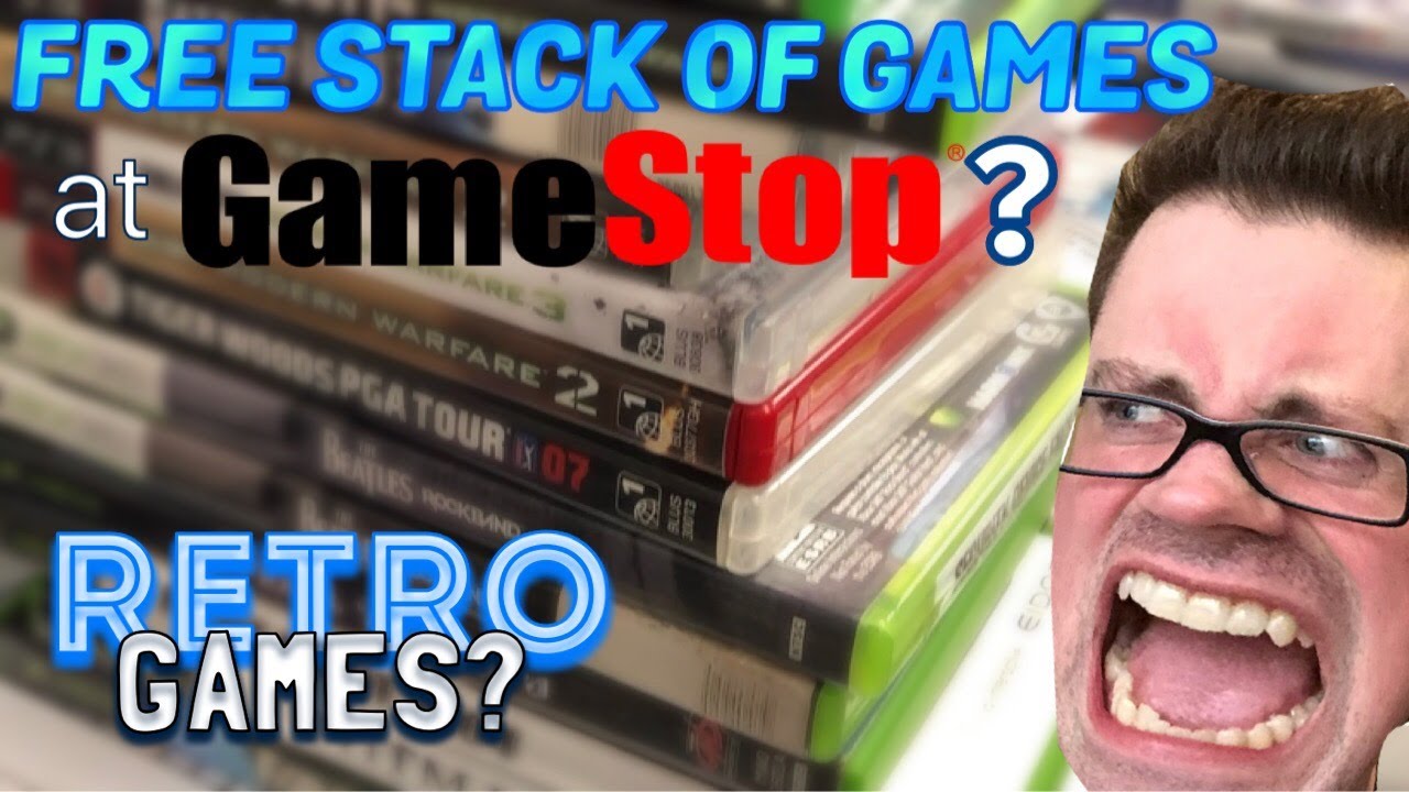 Gamestop Giving Away FREE GAMES, Retro Games? - Emceemur - YouTube