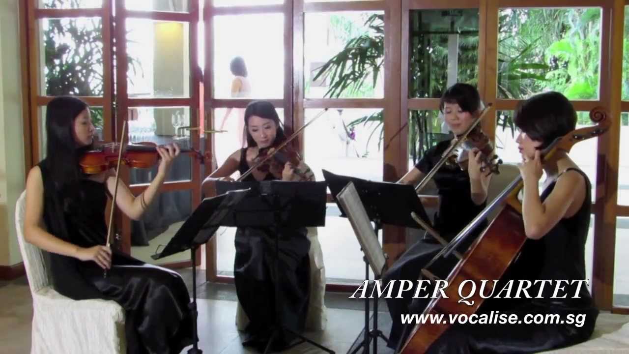 AMPER - All Ladies Singapore String Quartet - YouTube