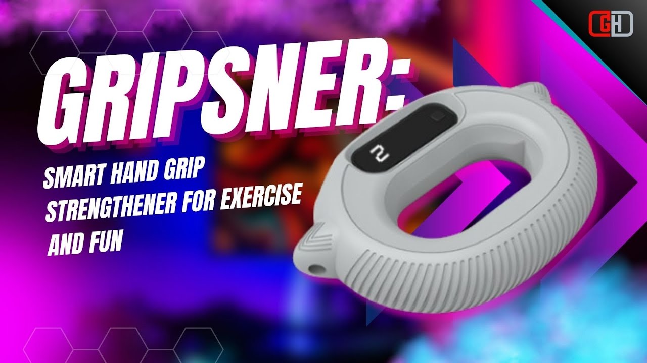 Gripsner: Smart Hand Grip Strengthener - YouTube
