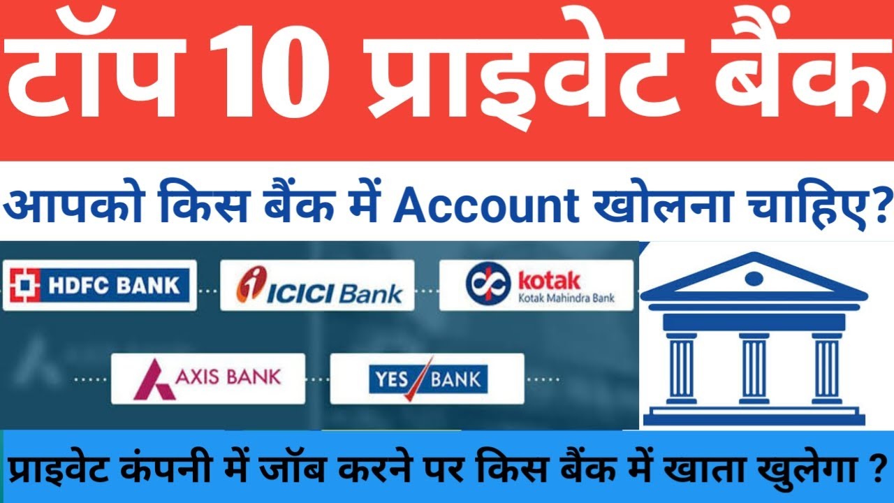 TOP 10 BEST Private Bank of India 2024 ll BEST Private Bank कौन सा है ...