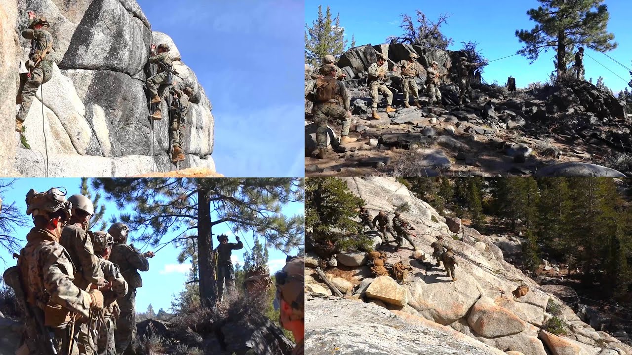 Mountain Warfare: Cliff Assault with Casualty Evacuations | Marine ...