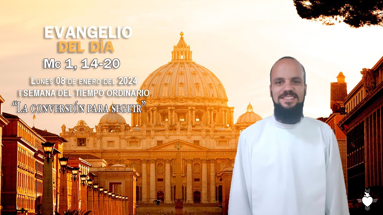 "La conversión para seguir" Mc 1, 14-20 | Evangelio del Día - YouTube