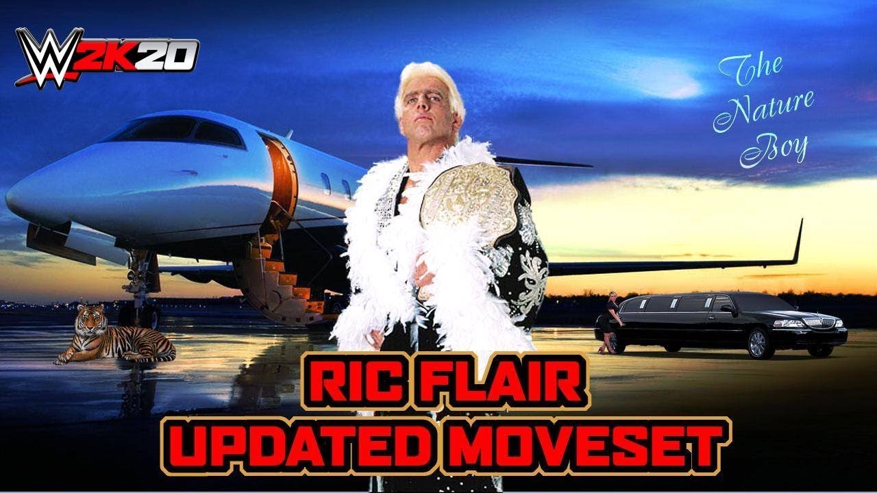 WWE 2K20 Ric Flair Updated Moveset - YouTube