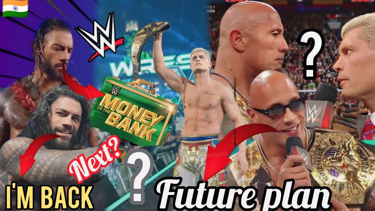 "What Roman Win MITB ? / Next Appearance ?" Cody Vs Rock's Future Plan ...