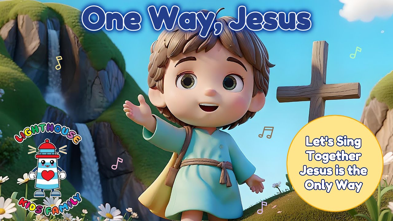 One Way—Jesus | Kids Bible Song & Animated Story | Worship for Children ...
