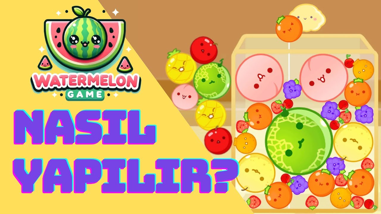 Watermelon Game Nasıl Yapılır? (Unity) - YouTube