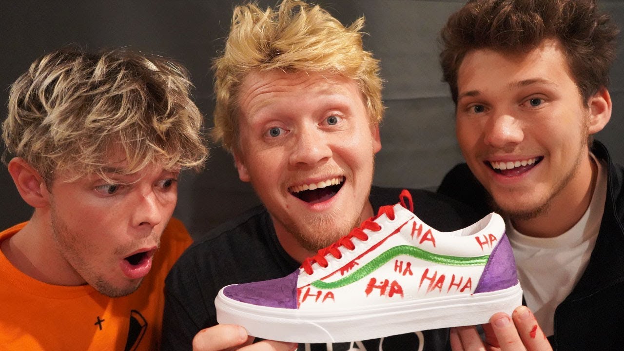 1 HOUR CUSTOM VANS CHALLENGE! - YouTube