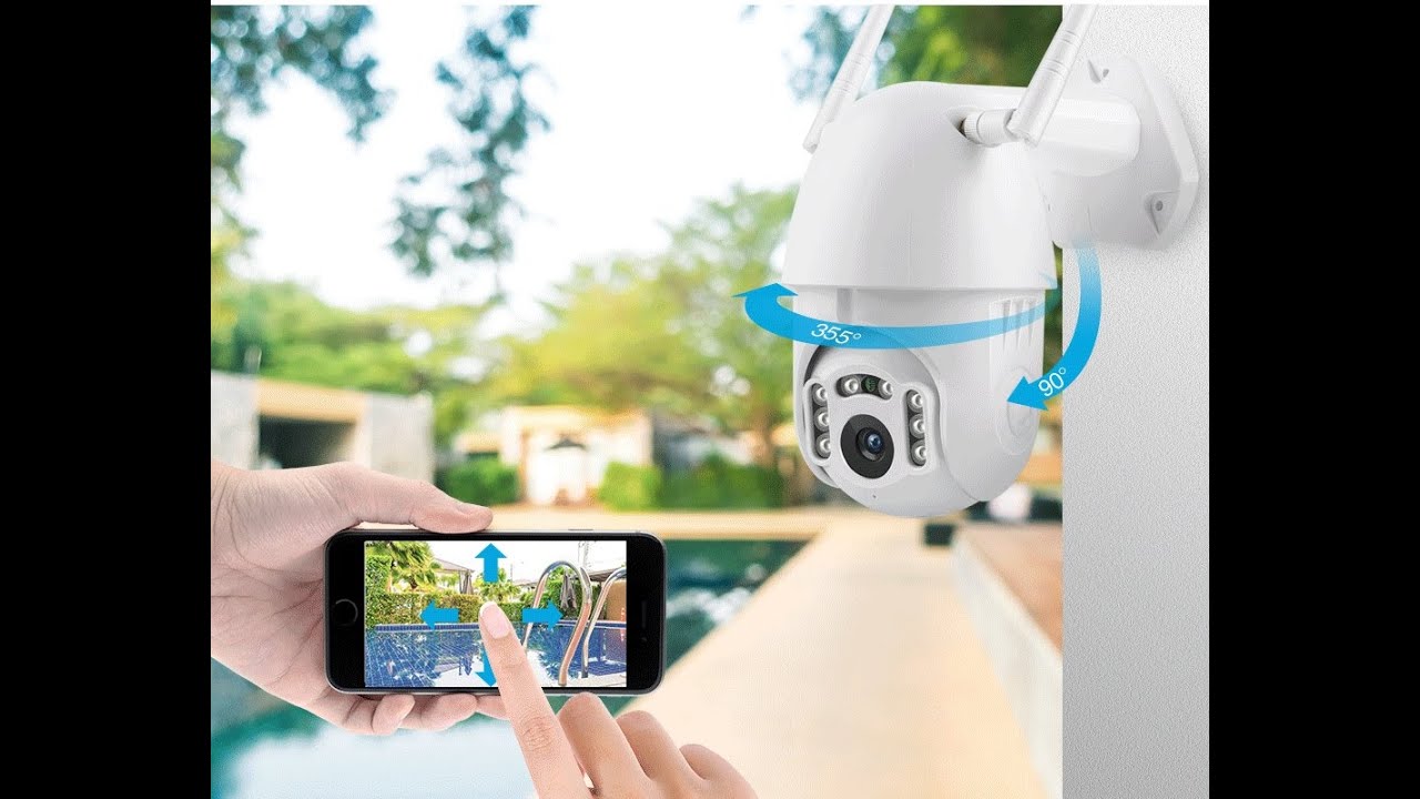 Câmera Speed Dome IP Full HD 360 - YouTube