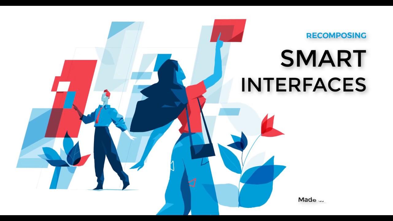 Smart Interfaces Vector Illustration - YouTube