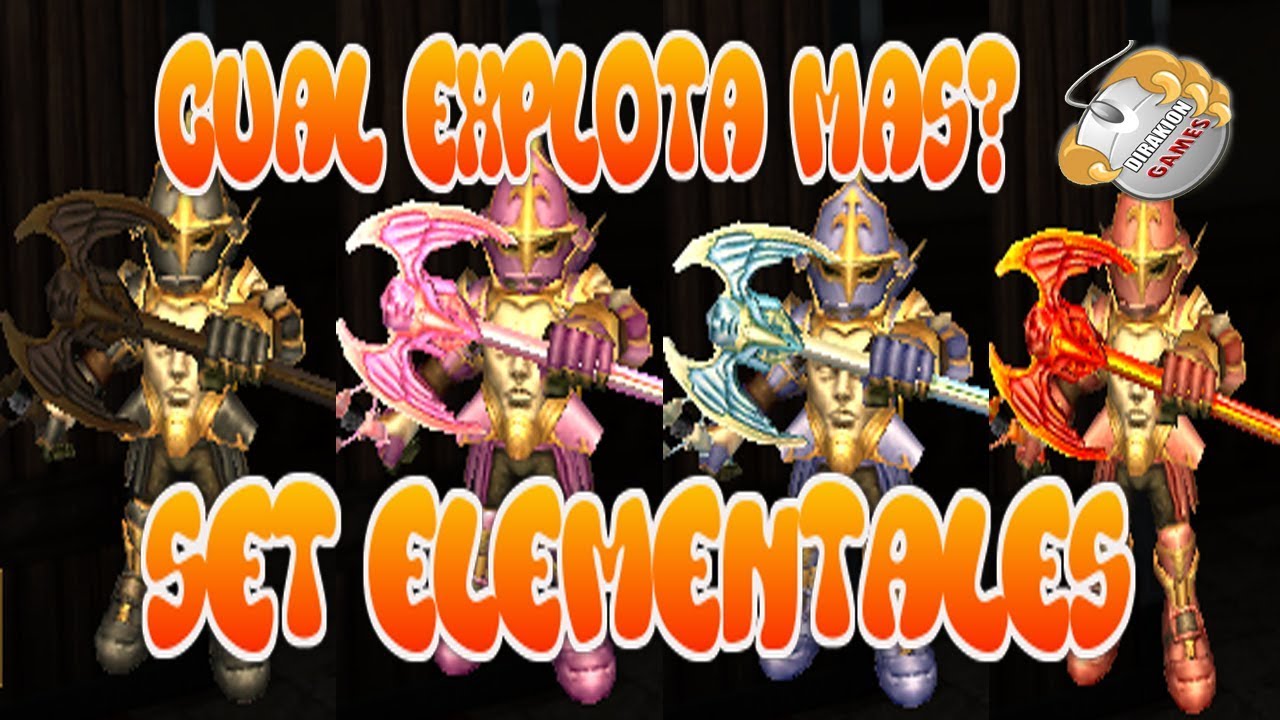 Rakion Set Elementales ¿cual Explota mas? y Apariencia - YouTube
