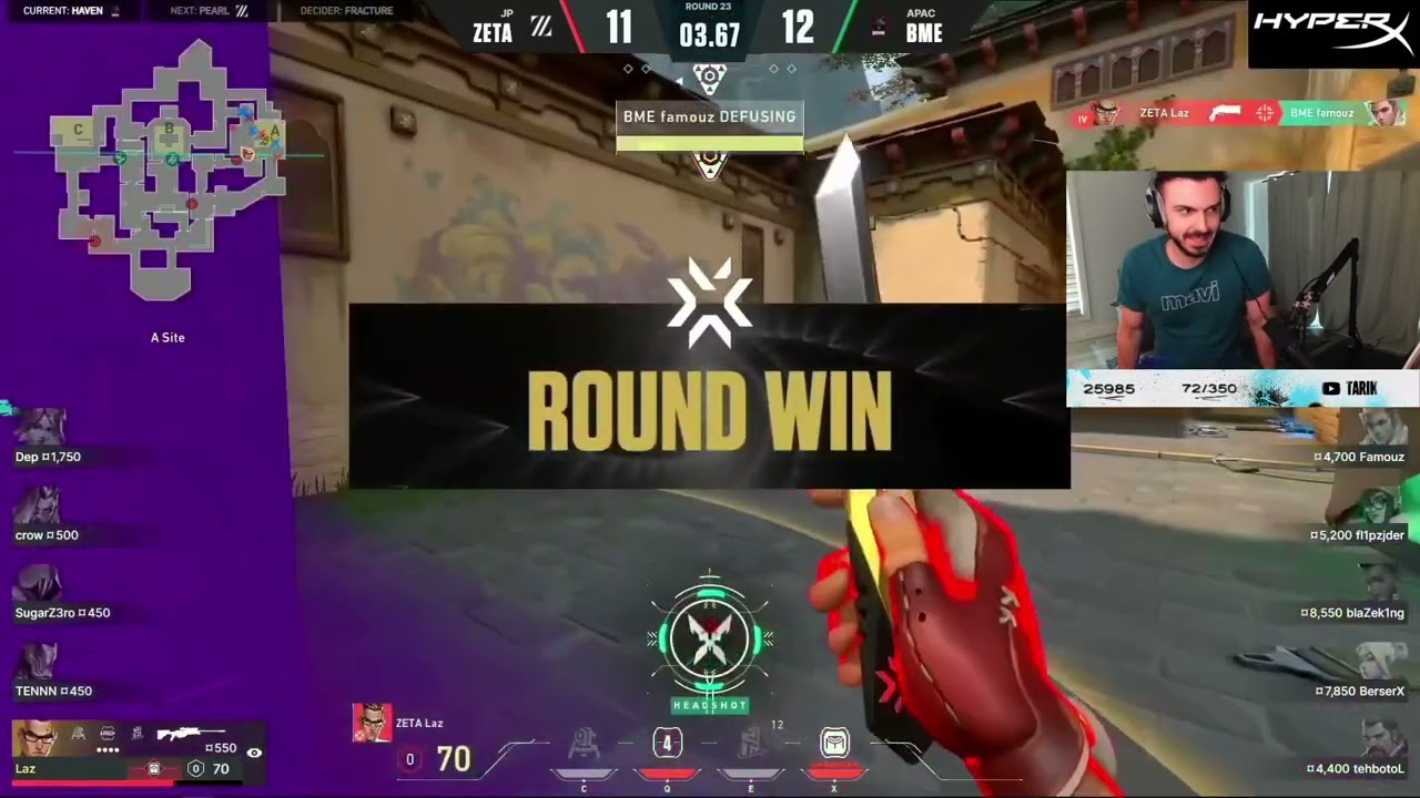 ZETA laz Hacking or what on VCT | insane 1v2 with quick scope 😨 - YouTube