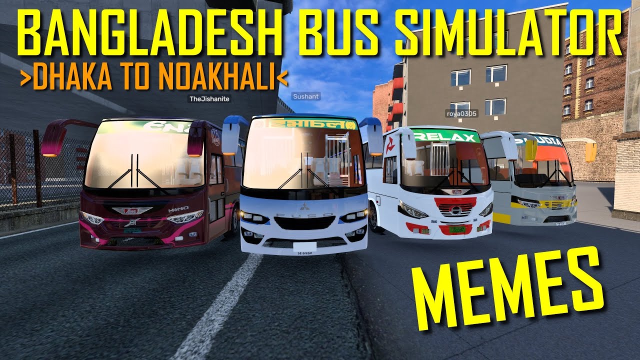 Bangladesh Bus Simulator Memes (Part-18) | ETS 2 ProBD Mod - YouTube