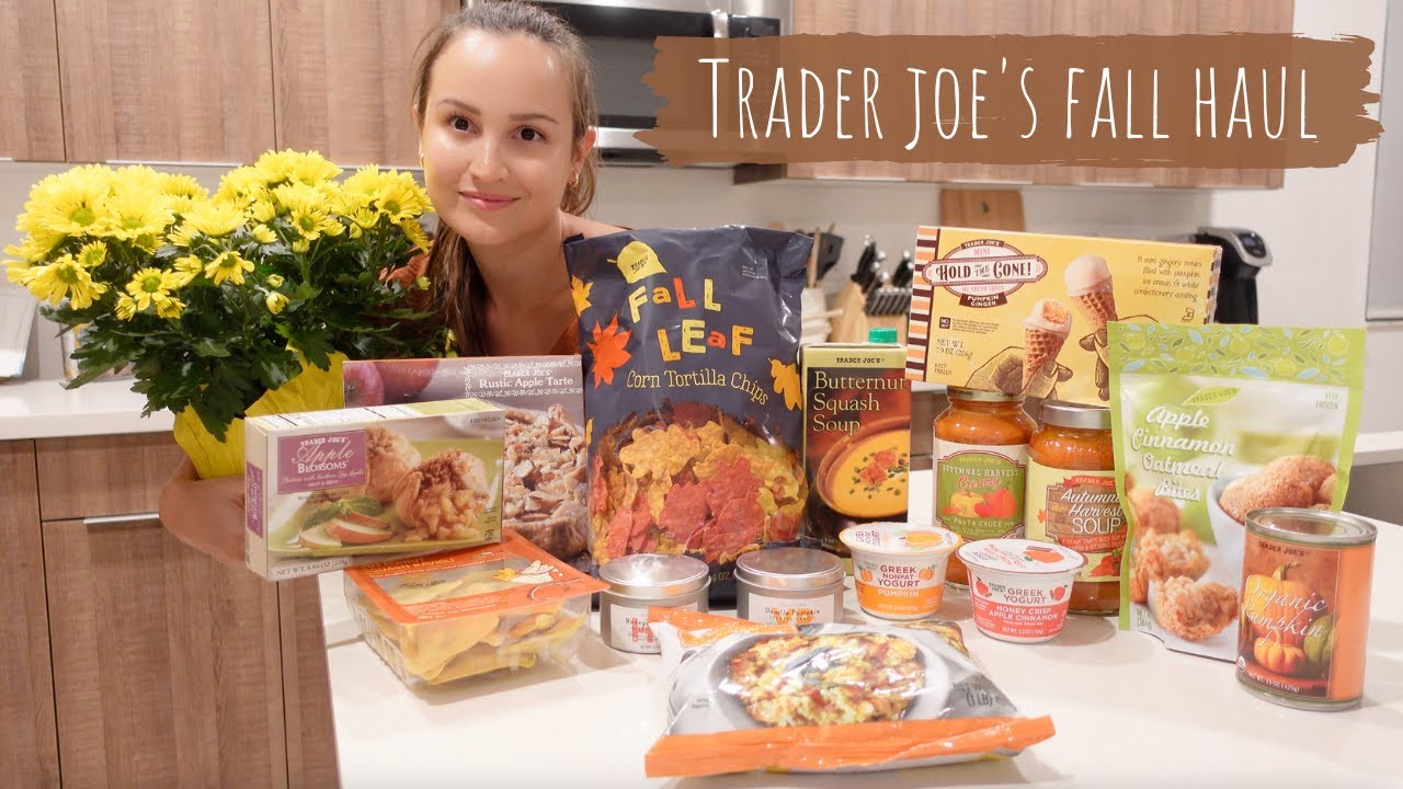 Trader Joe's Fall 2022 Haul: What's new at Trader Joe's - YouTube