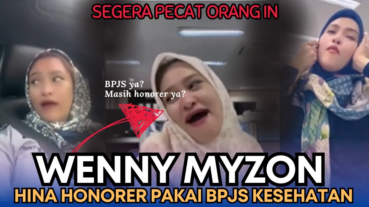 VIRAL WENNY MYZON HINA HONORER KARENA PAKAI BPJS KESEHATAN - YouTube