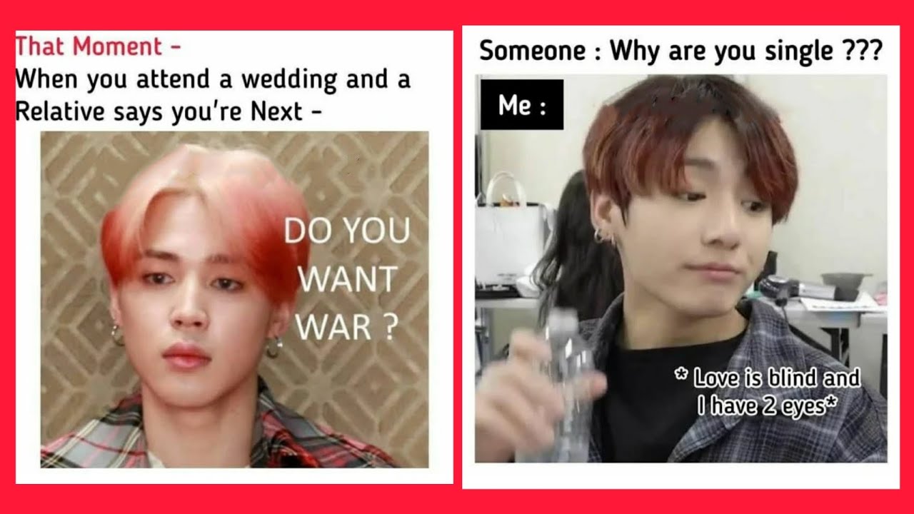 bts funny memes || that will make you laugh 😂💜 - YouTube