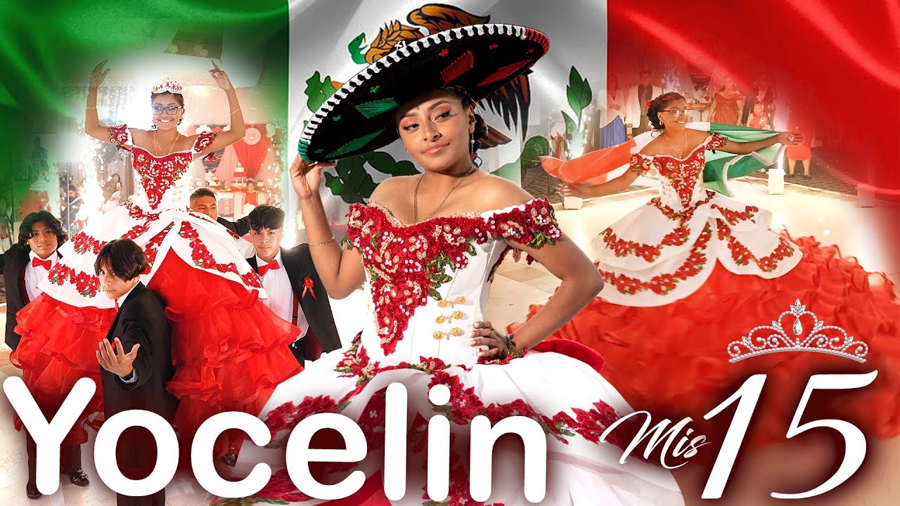 YOCELIN FIESTA MEXICANA DE QUINCE AÑOS | QUINCEAÑERA VALS ZAPATEADO ...
