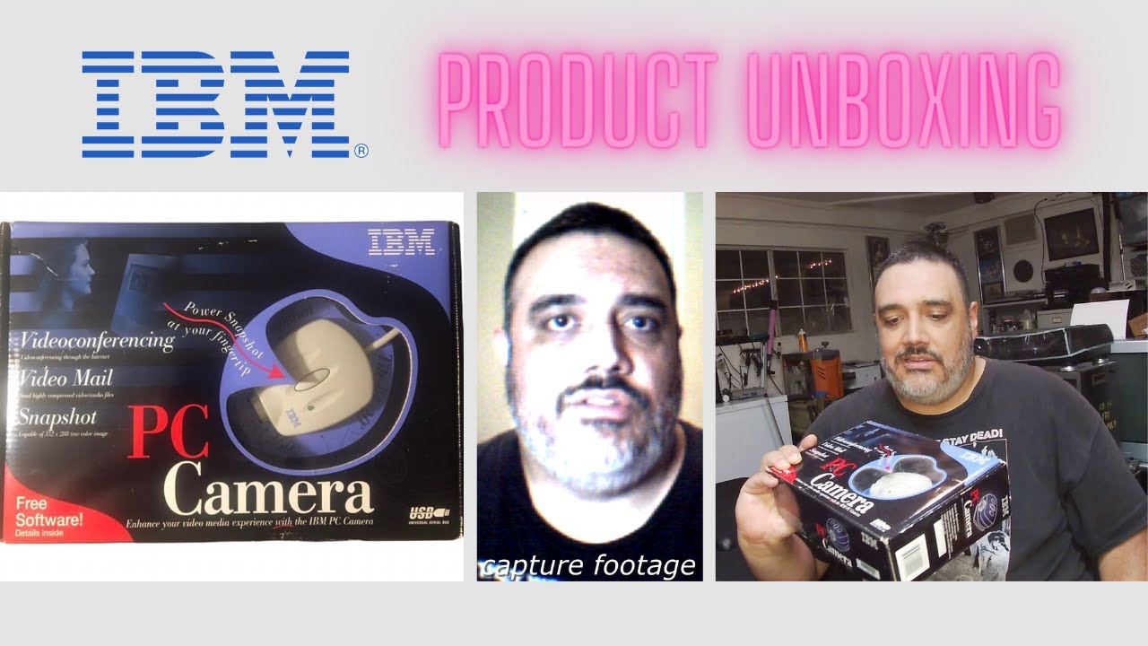 IBM Web Camera 1999 - Unboxing - YouTube