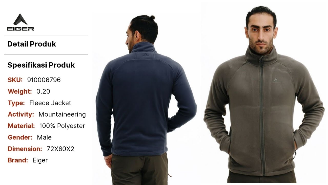 EIGER OZONIC XT LIGHT WARMER JACKET || JAKET EIGER TECHNOLOGY TROPIC ...