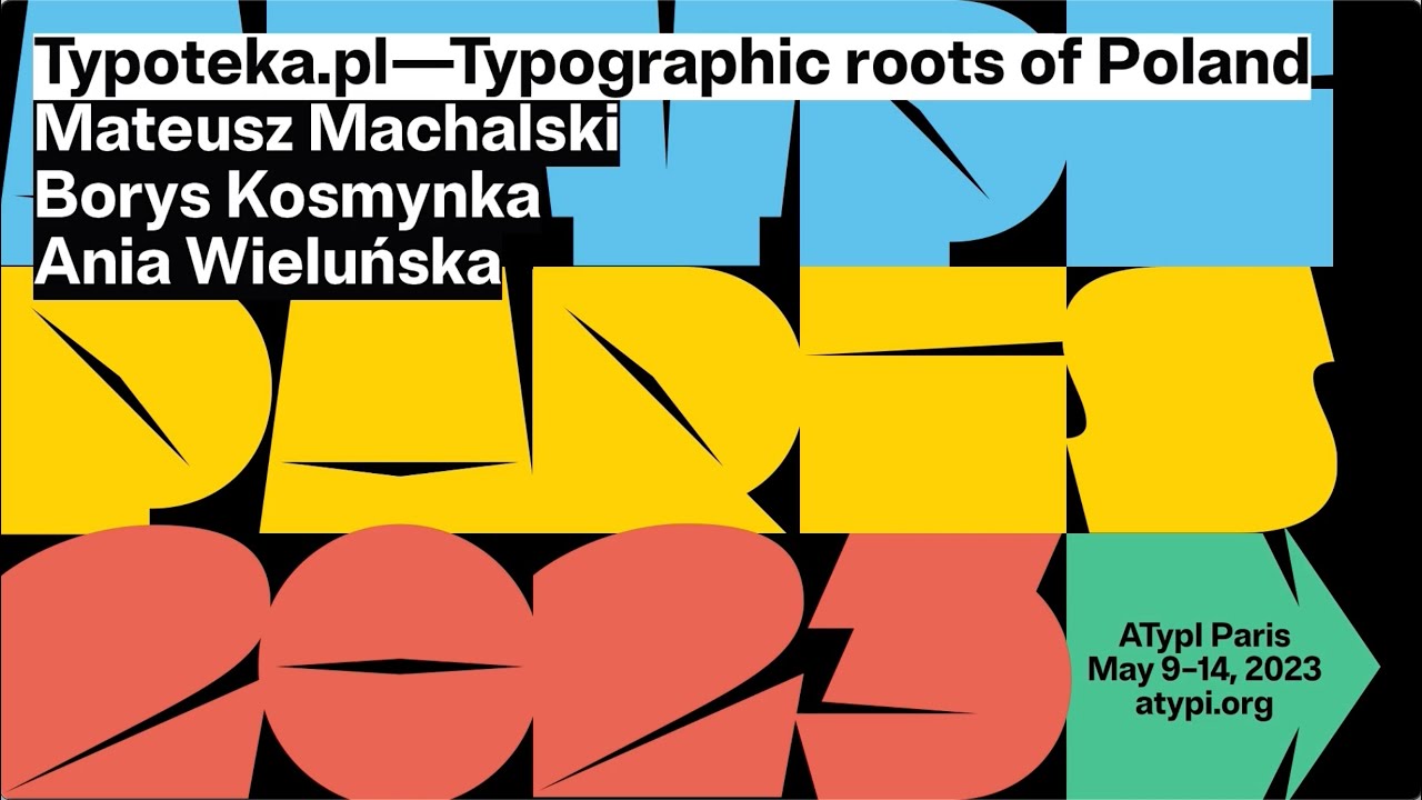 Typoteka.pl— Typographic roots of Poland | Ania Wieluńska, Borys Kosmynka, Mateusz Machalski ...