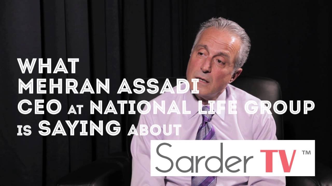 What Mehran Assadi, CEO at National Life Group is saying about SarderTV ...