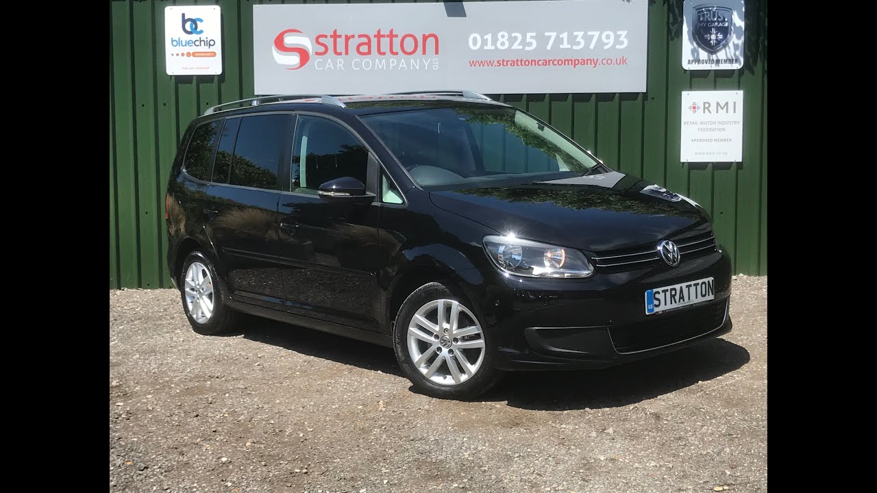 Volkswagen Touran 1 6 TDI SE Automatic Only 54,300 Miles £8495.00 - YouTube