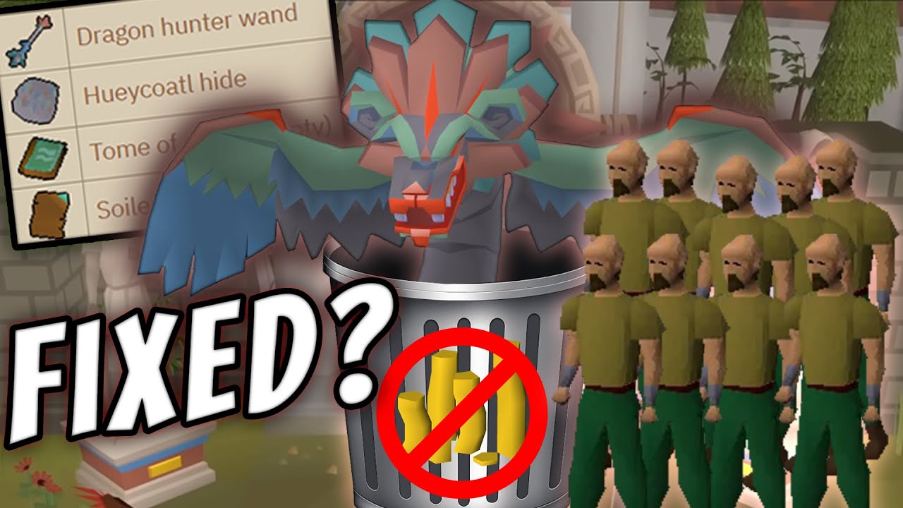 OSRS Hueycoatl Drop Table UPDATED! Does It Save the Boss? - YouTube