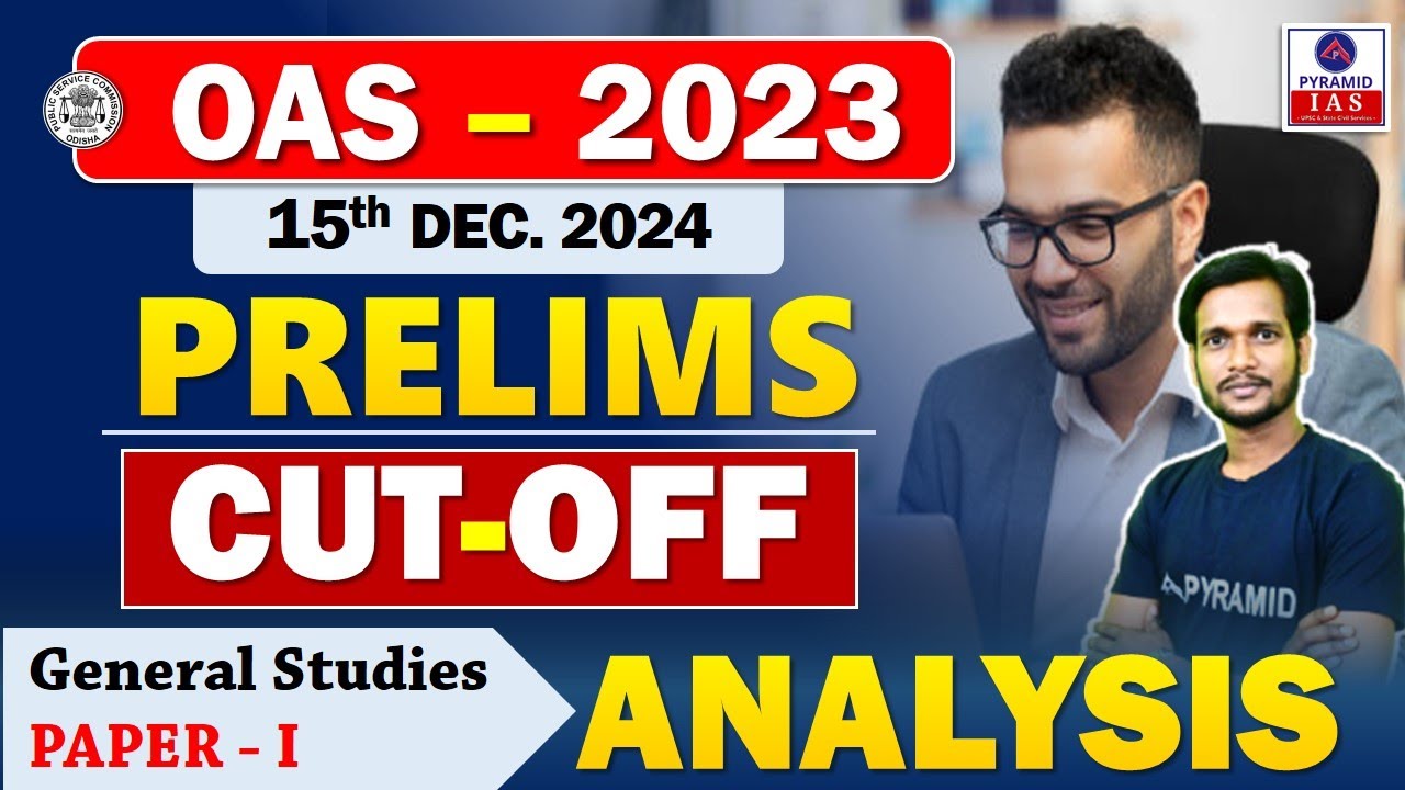 OAS Prelims cut off 2023 | expected cut off opsc prelims exam | oas ...