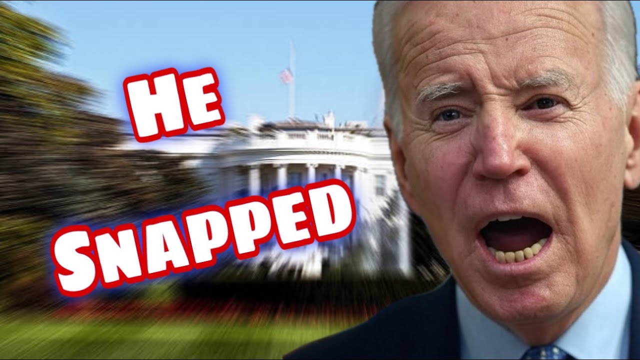 Joe Biden CUSSES On Live Television While SNAPPING At Reporters - YouTube