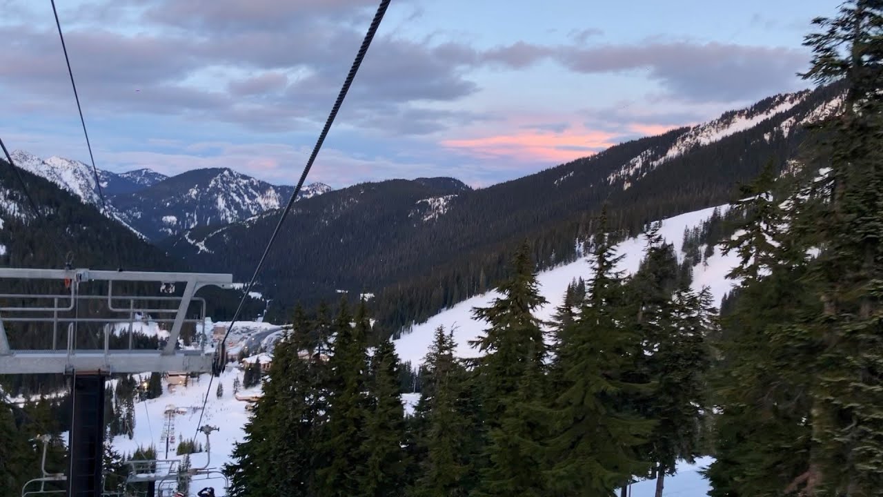 snowboarding trip to Stevens Pass & Leavenworth - YouTube