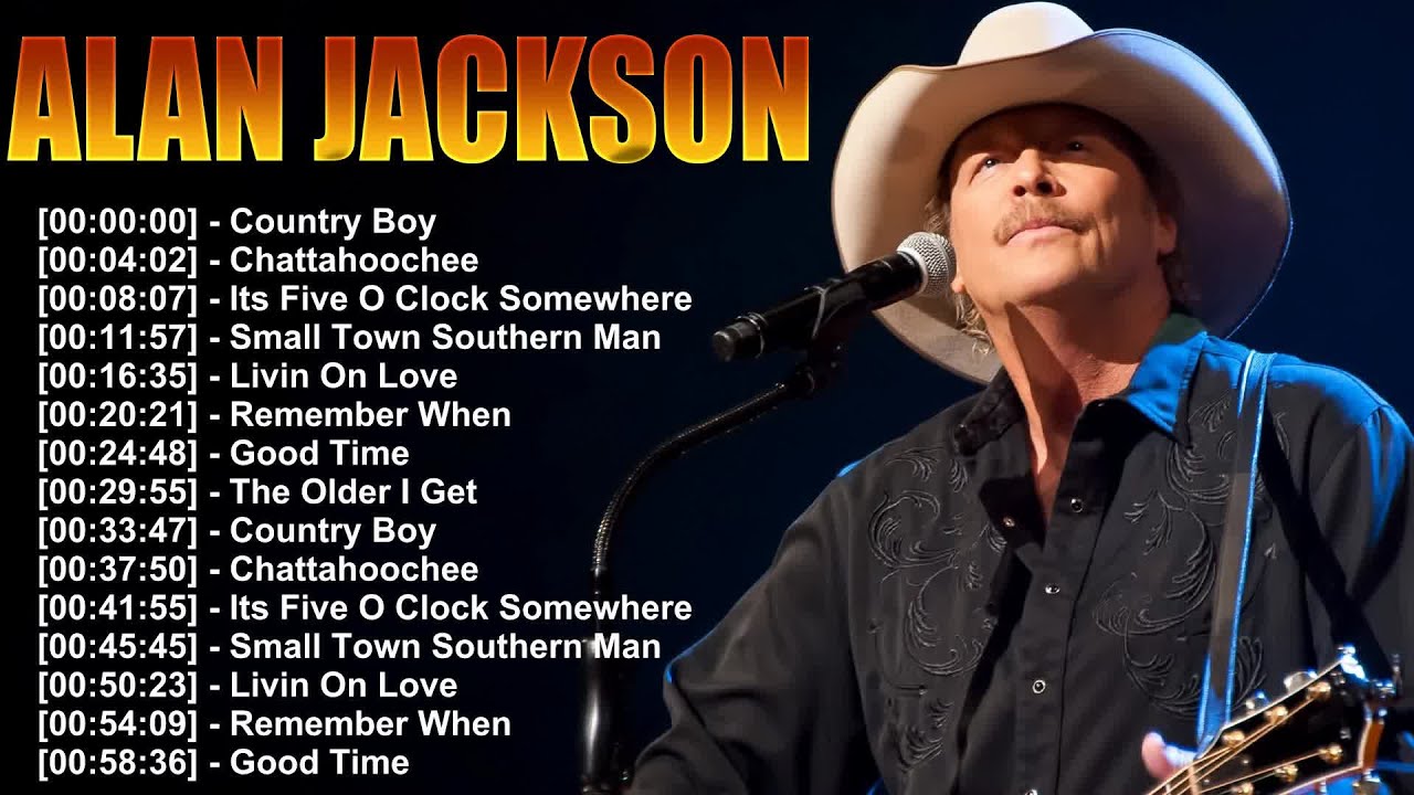 Alan Jackson – Farewell Tour Setlist 🎶 Top Songs Performed in 2025 ...