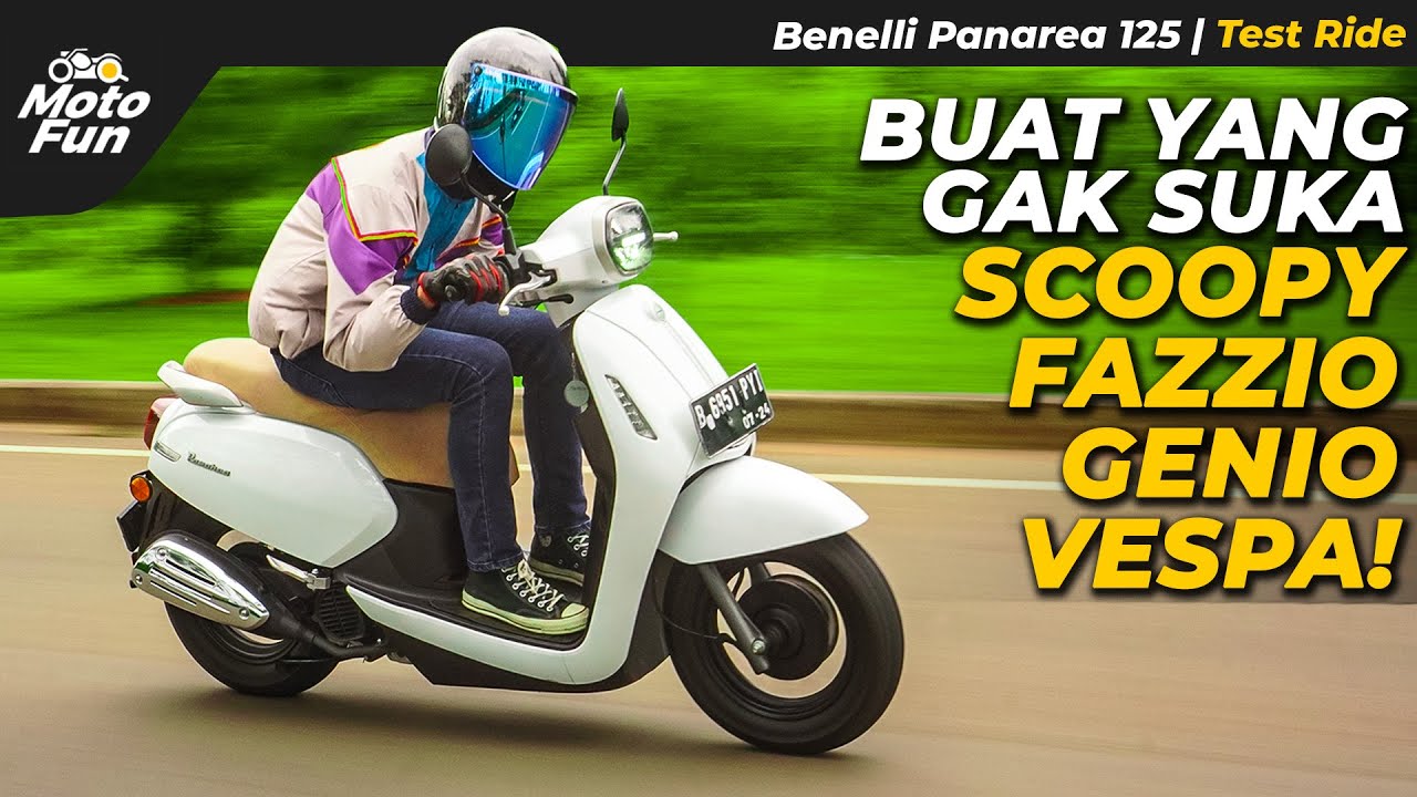 Plus-Minus Benelli Panarea 125 2022, Matic Retro Rp 20 Jutaan! | Test ...
