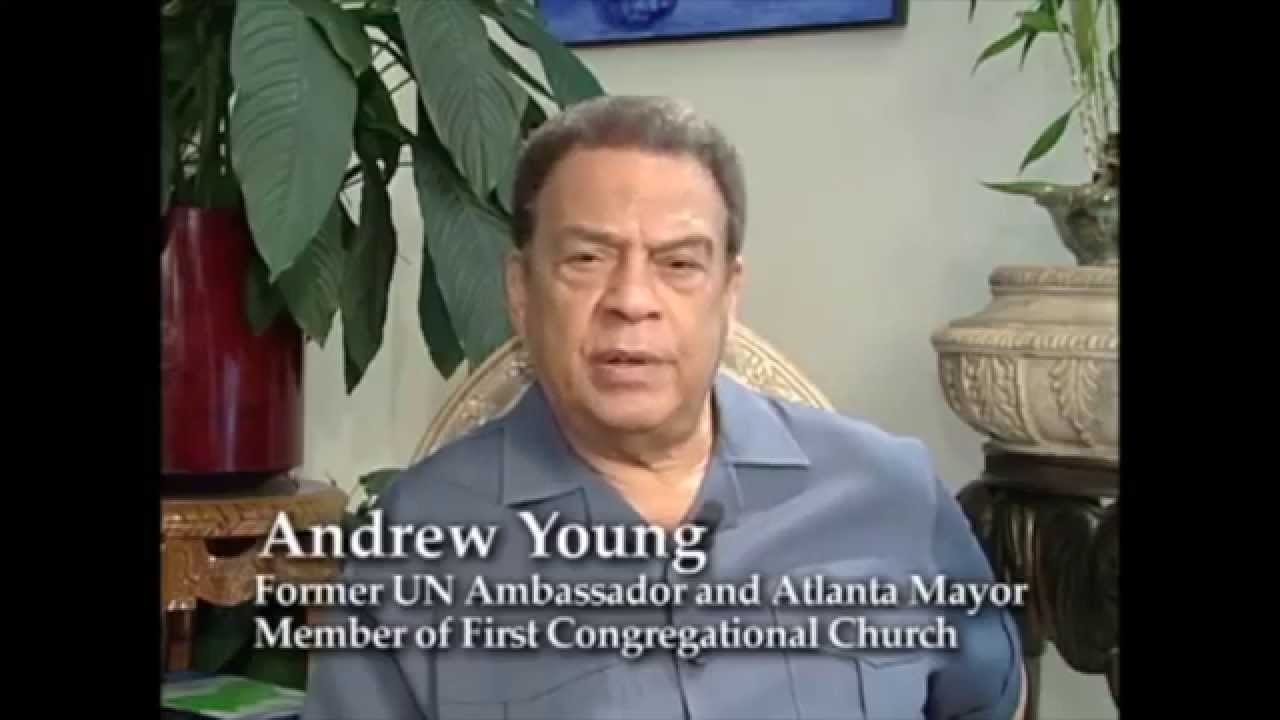 Rev. Andrew Young, Civil rights activist, Ambassador, Atlanta Mayor ...