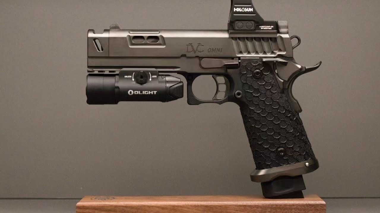 Airsoft STI 2011 DVC OMNI full steel - YouTube