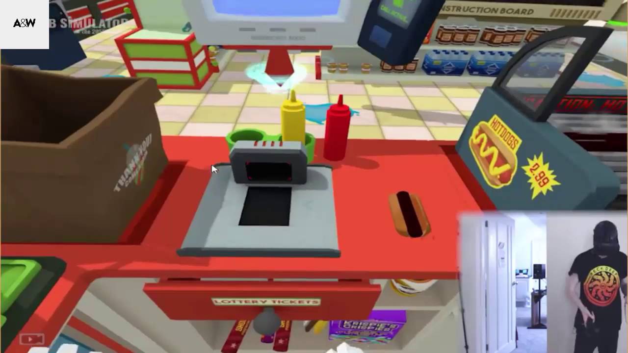 ROBBED IN VR!! | Job Simulator New - YouTube