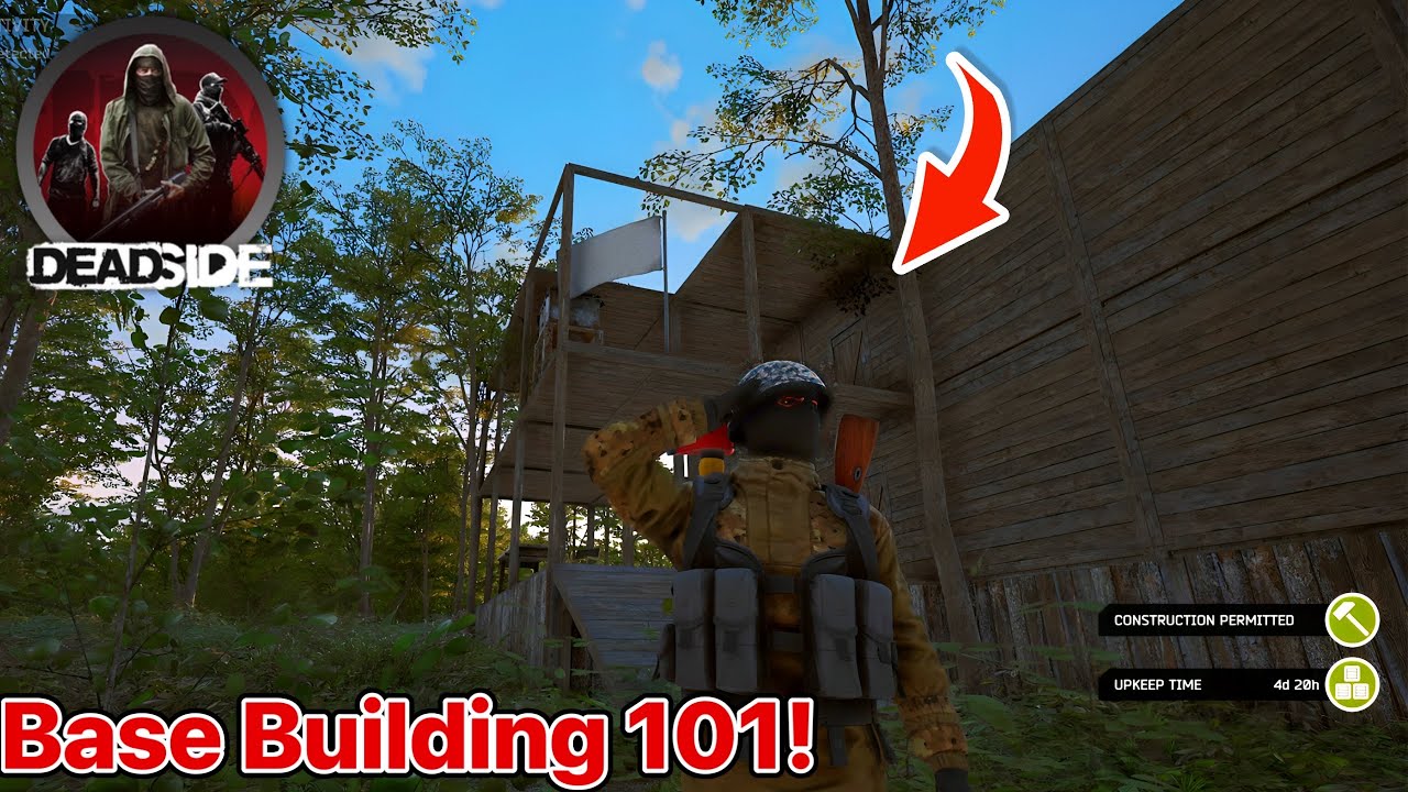 EASY Base Building On Console Tutorial! | Deadside PS5 - YouTube