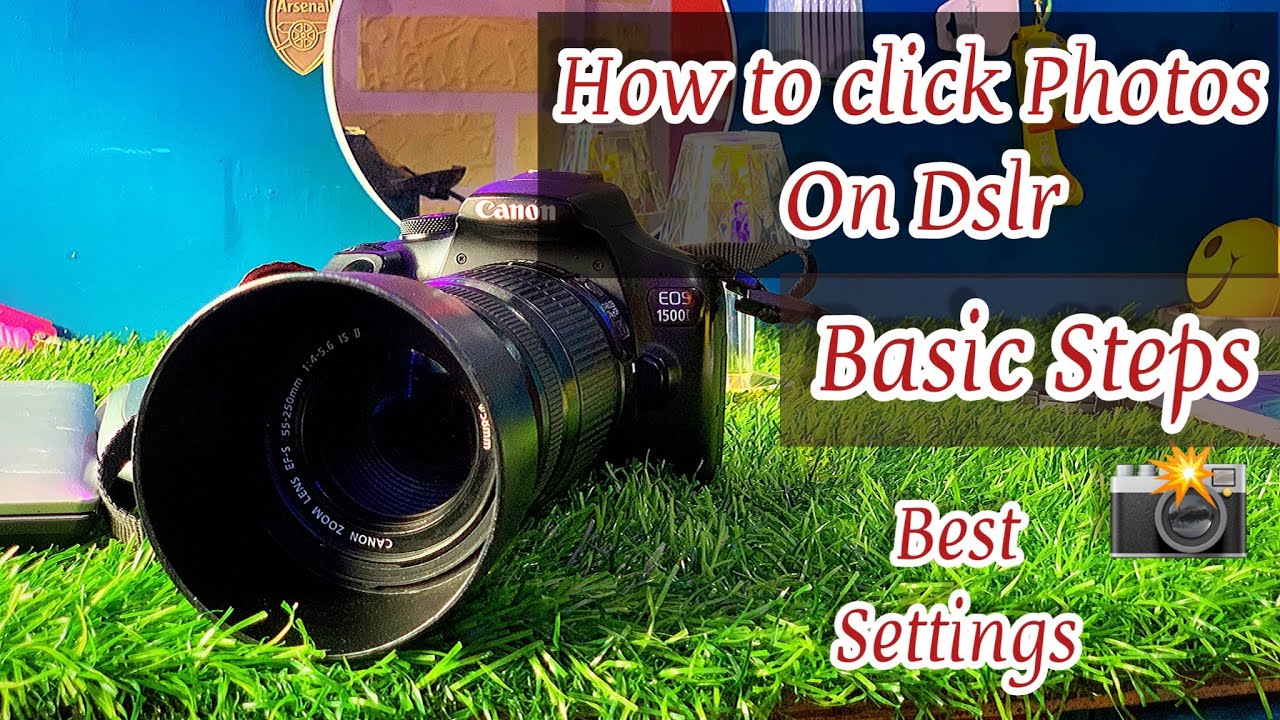 How To click Photos on Dslr Basic Steps learn in 3 miniutes 😍 - YouTube