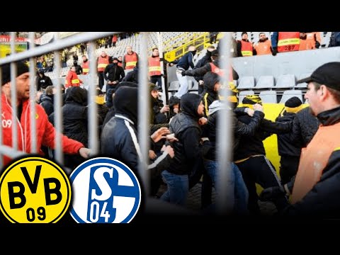 Als Dortmund den Schalker-Block (im Stadion) besuchte...