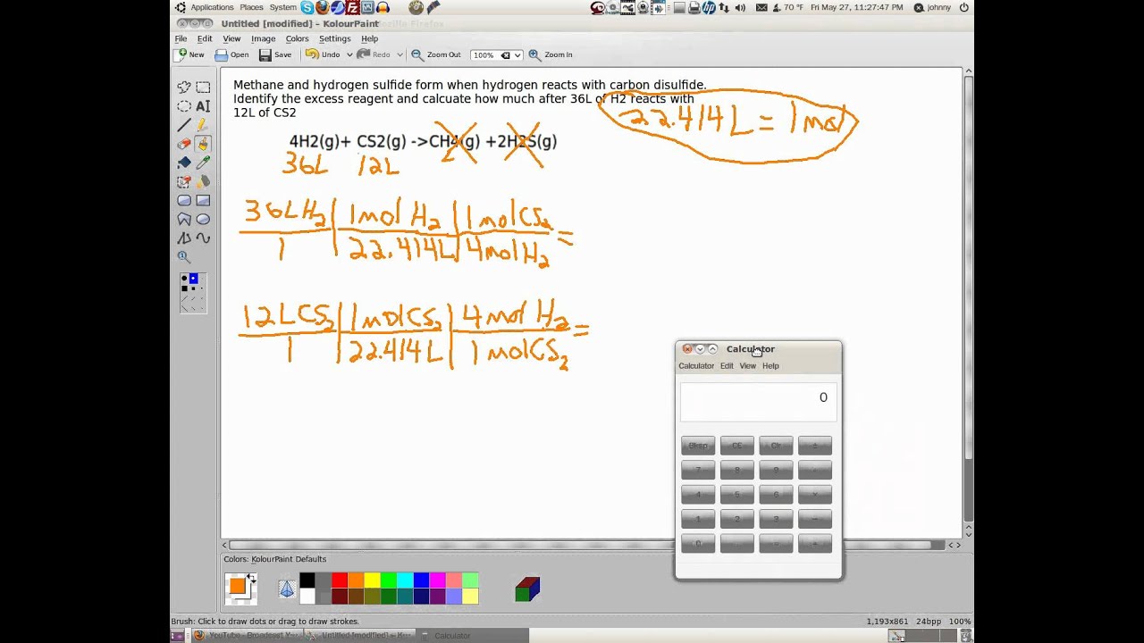 Excess Reagent Calculation | How Much Excess Remains | whitwellhigh.com ...