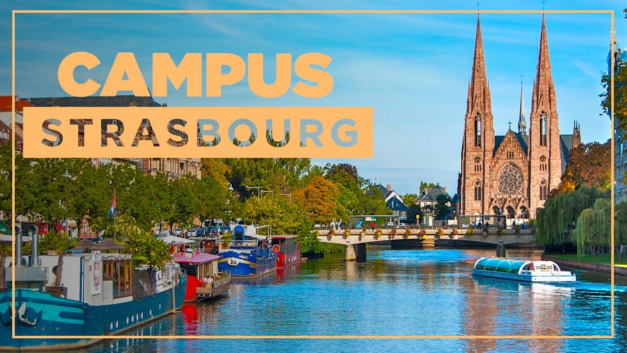 À la découverte du campus de Strasbourg - YouTube