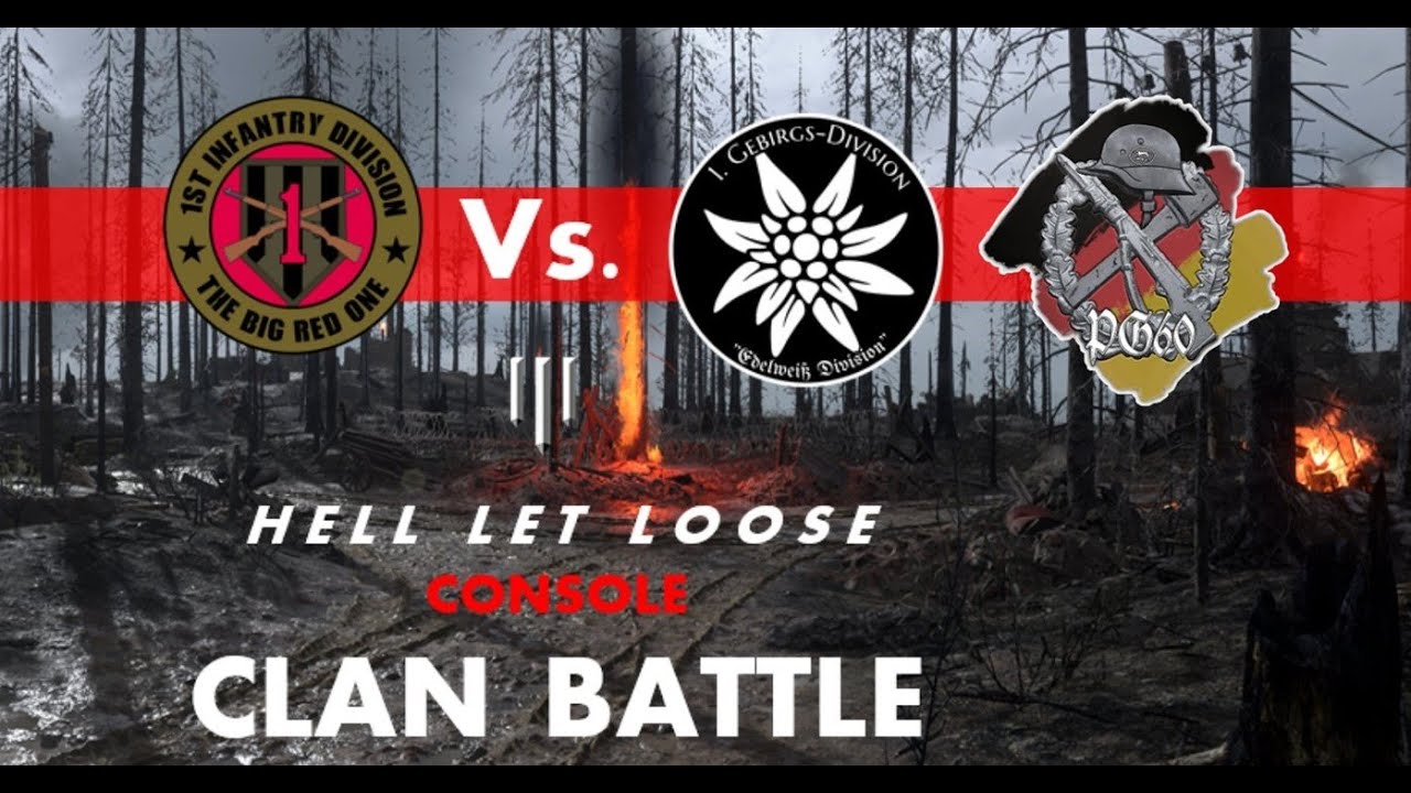 Hell Let Loose (PS5) - 1st. Vs 1.GD/60PG/1st. - Clan Battle - Game 3 ...