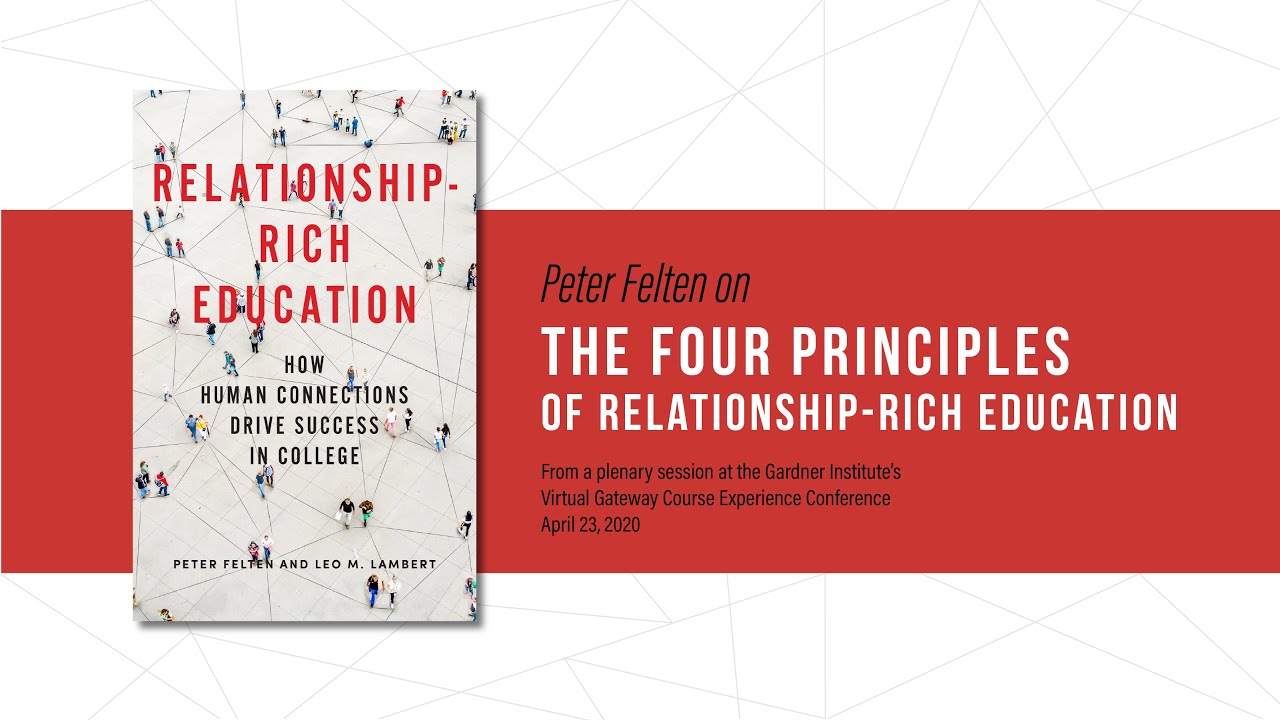 Four Principles of Relationship-Rich Education - YouTube