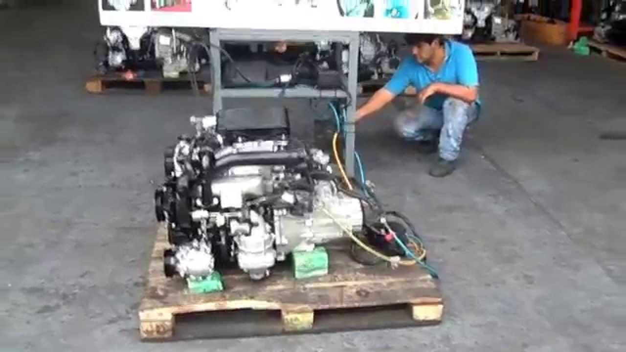 TOYOTA 4E FTE TURBO CAJA MECANICA - YouTube