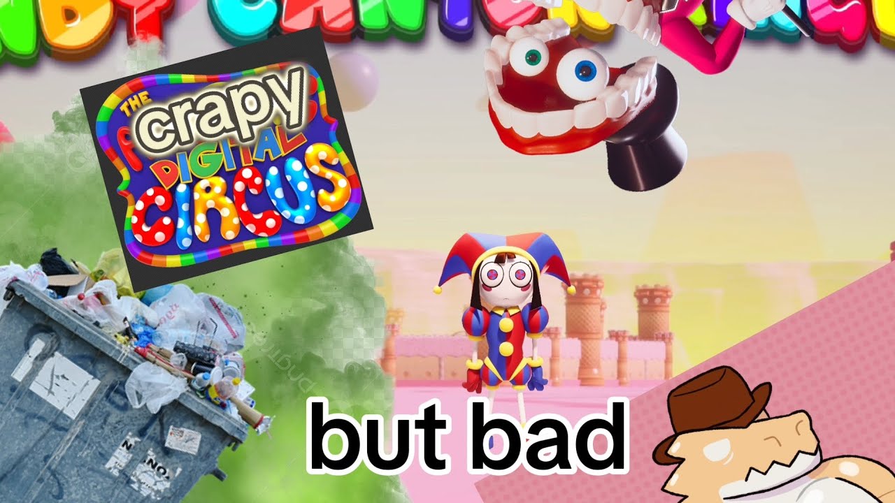 the "crapy" digital circus ⚠️weird⚠️ - YouTube