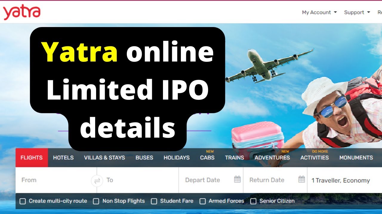 Yatra online Limited IPO details in Hindi | Yatra online ltd IPO in ...