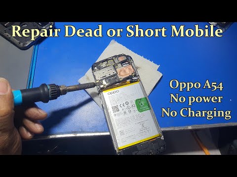 How to repair any dead or short mobile | Oppo A54 dead repair