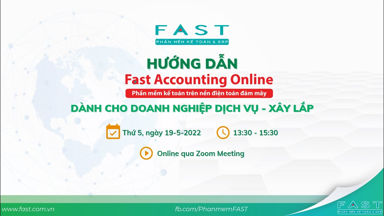 Tháng 5/2022 - Hướng dẫn sử dụng phần mềm Fast Accounting Online dành ...
