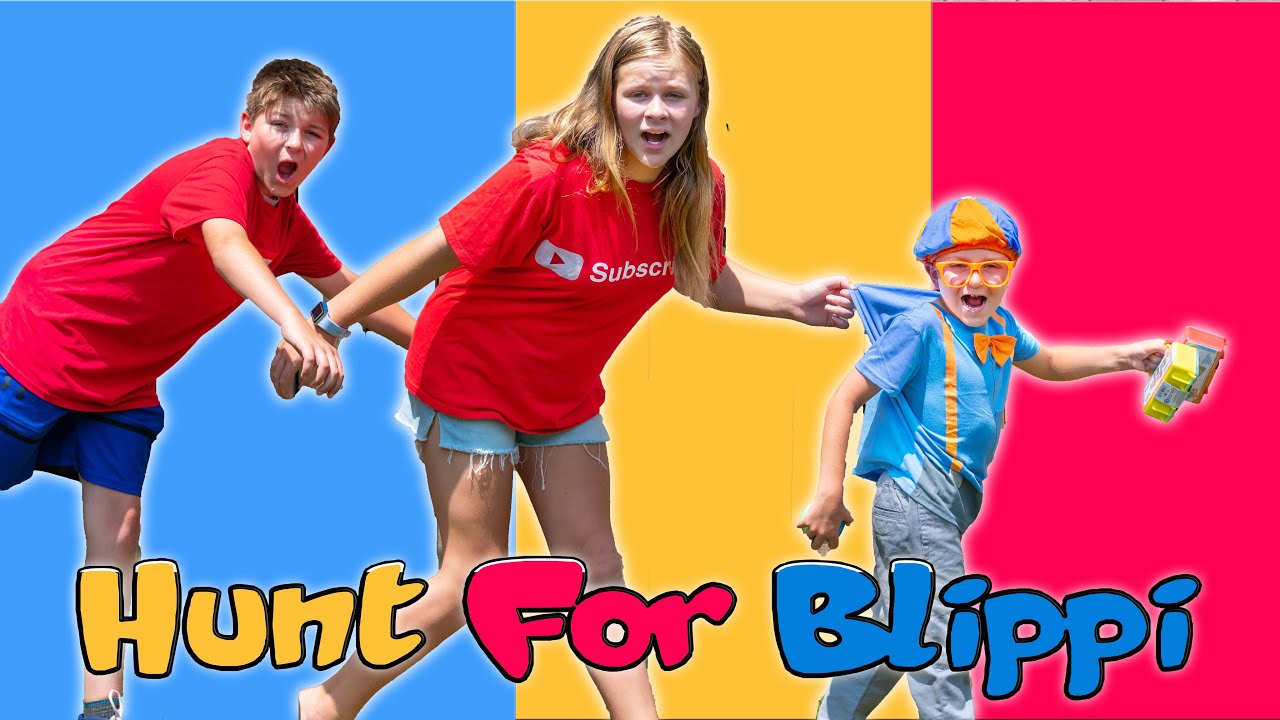 Assistant and Batboy Ryan Look for the missing Blippi Surprises - YouTube