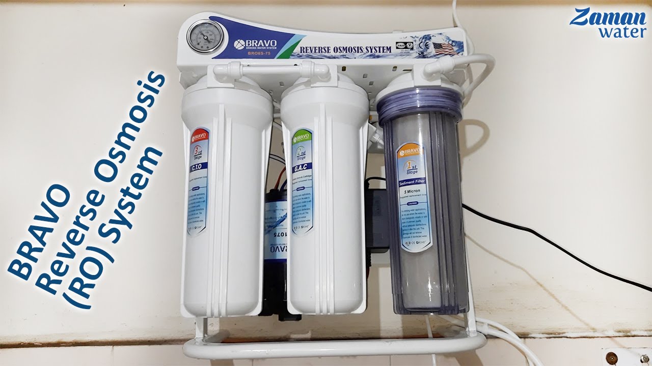 Bravo Reverse Osmosis Water Purifier || Bravo 6 Stage Reverse Osmosis ...