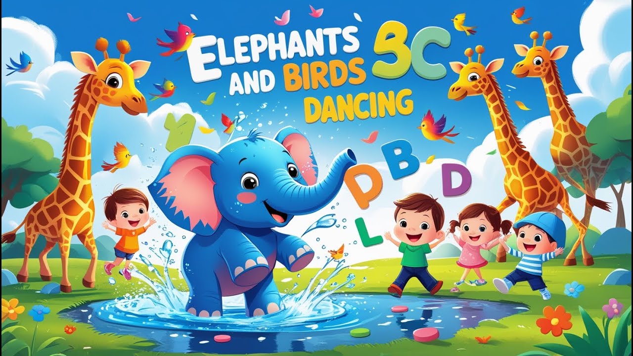 ABC Song 🎵 | Can Elephants Really Sing? | Jolly Kids Songs - YouTube